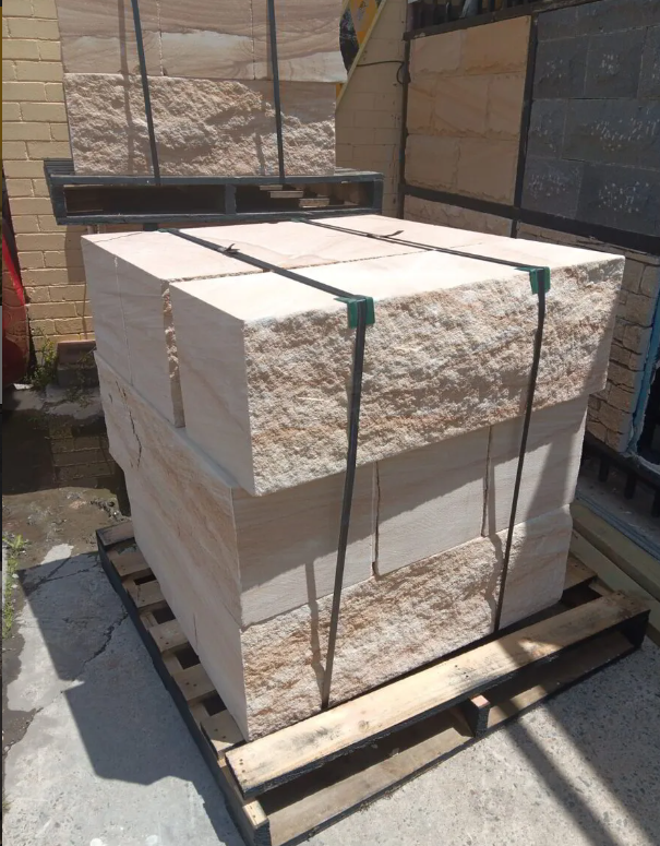 Shop Split Face Sandstone Blocks | Stone Oasis