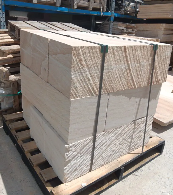 Shop Split Face Sandstone Blocks | Stone Oasis